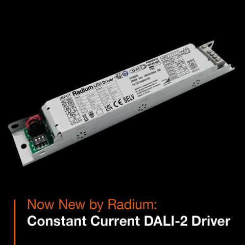 Now New: Constant Current DALI-2 Drivers from Radium. | Radium.de
